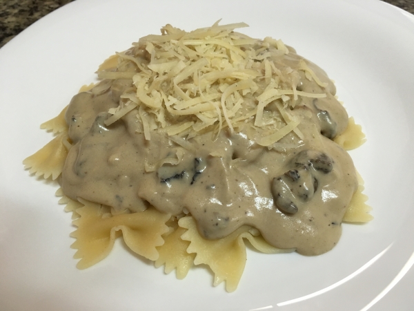 Receita de Macarrão ao molho de funghi seco - Ana Maria Brogui