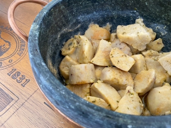 Receita de Inhame refogado delicioso - Ana Maria Brogui