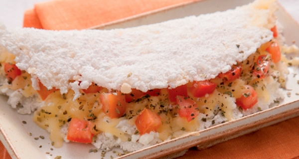 Receita de Tapioca com queijo Cottage - Ana Maria Brogui