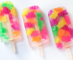 Receita de Picolé de balas de gelatina com soda - Ana Maria Brogui