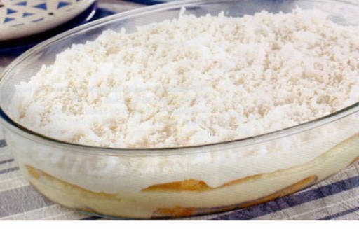 Receita de Pavê de coco - Ana Maria Brogui