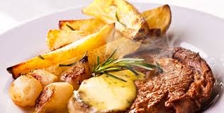 Receita de Contra file com batatas - Ana Maria Brogui