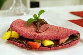 Receita de Tapioca Colorida - Ana Maria Brogui